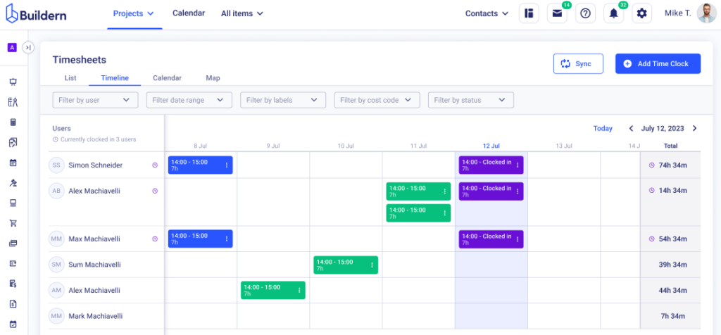 Construction Timesheet: Meeting Deadlines and Budget